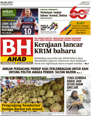 Berita Harian | Bharian 06.08.17 - Ookbee MY