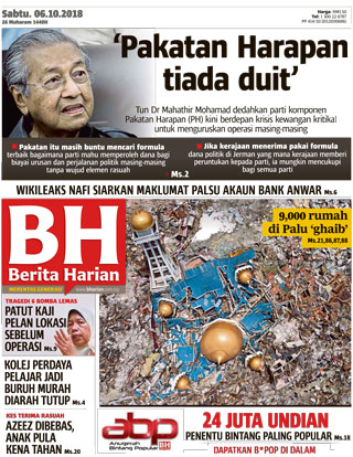 Berita Harian | Bharian 06.10.18 - Ookbee MY