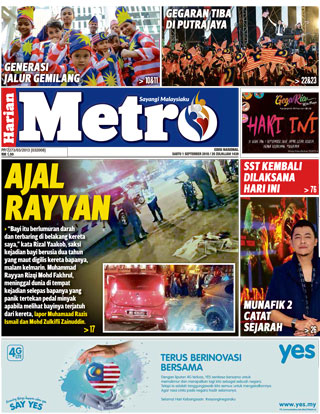 Harian Metro | Hmetro 01.09.18 - Ookbee MY