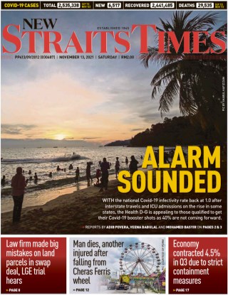 New Straits Times | NST 13.11.21 - Ookbee MY