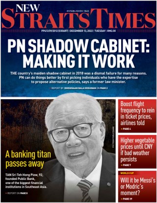 New Straits Timesโดย NST 13.12.2022 - อ่านอีบุ๊คที่อุ๊คบี