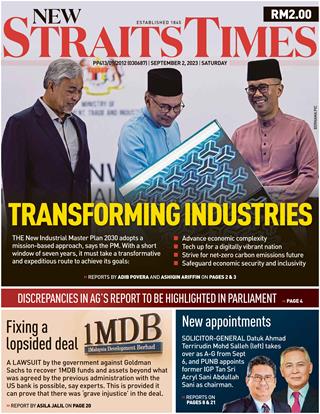 New Straits Times | NST 02.09.2023 - Ookbee MY