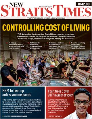 New Straits Timesโดย NST 04.10.2023 - อ่านอีบุ๊คที่อุ๊คบี