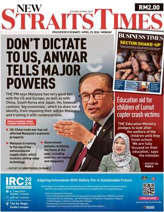 New Straits Timesโดย NST 29.04.2024 - อ่านอีบุ๊คที่อุ๊คบี