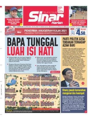 Sinar Harian | SH 03.01.22 - Ookbee MY