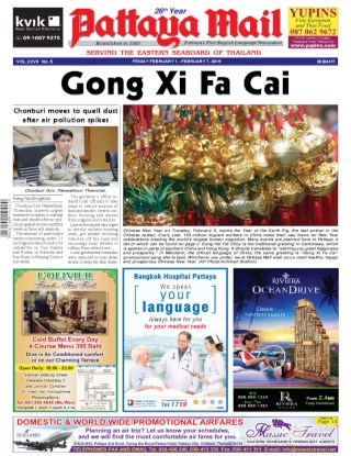 Pattaya Mail Newspaper | PM_1331_XXVII-05_FRIDAY FEBRUARY 1 - FEBRUARY ...